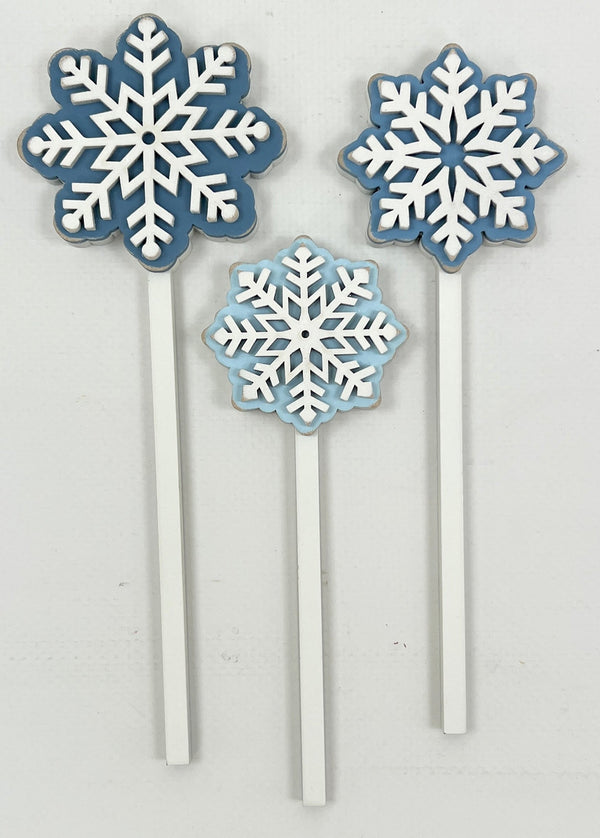 Winter Snowflakes Mug Sticks for Cross Stitch Mug Display - Paisleys ...